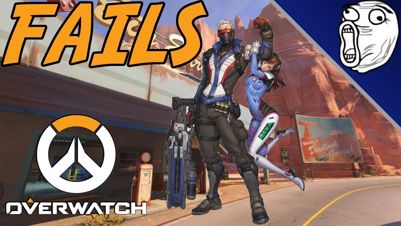 Overwatch Fails & Funny Moments #7: WTF Play of the Game, Worst Soldier ...