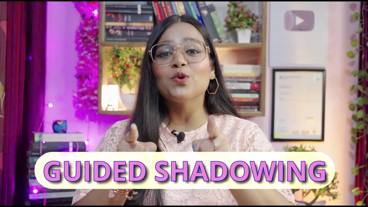 GUIDED SHADOWING | English Speaking Fluency Lesson-35 - YouTube