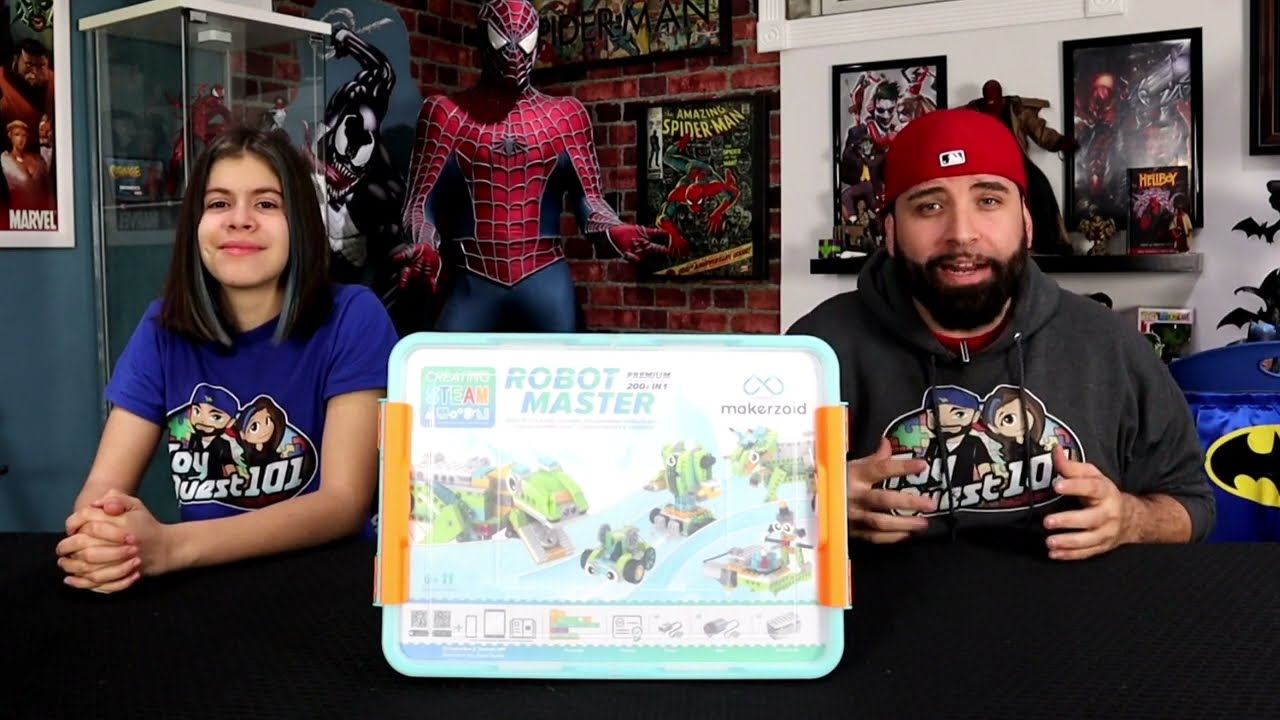 Makerzoid Robot Master Premium Coding Construction Set Review by ...