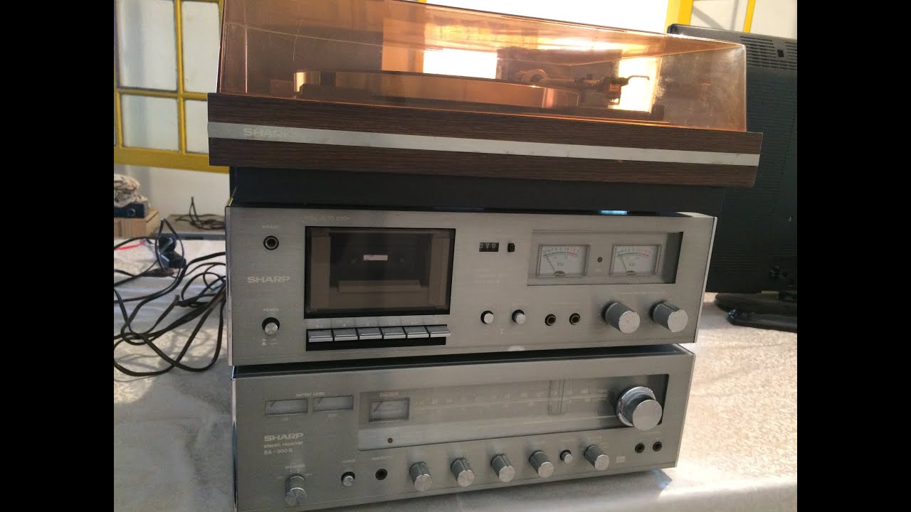 Sharp SA 300B - YouTube