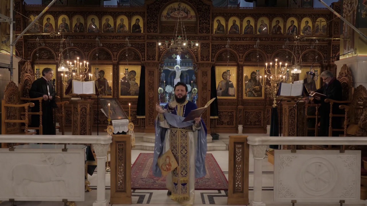 ΠΑΝΗΓΥΡΙΚΗ ΘΕΙΑ ΛΕΙΤΟΥΡΓΙΑ ΕΟΡΤΗΣ ΤΟΥ ΕΥΑΓΓΕΛΙΣΜΟΥ ΣΤΟΝ ΙΝ ΑΓΙΟΥ ...