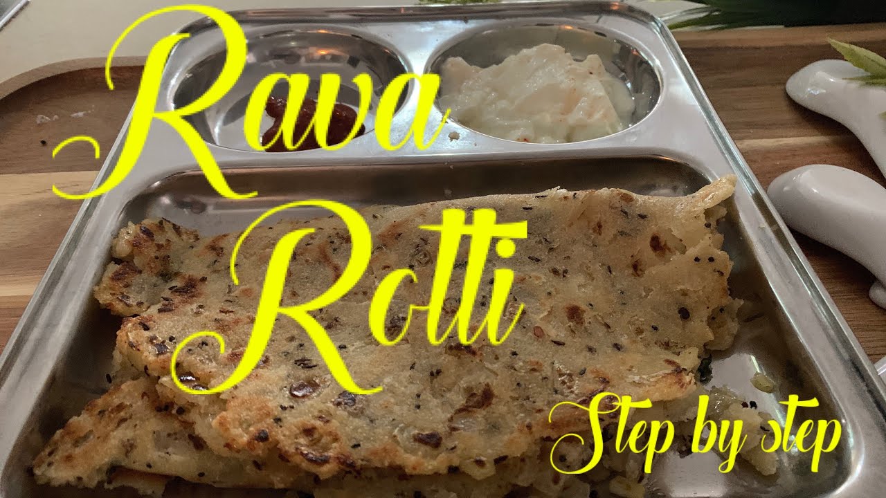 Rava Roti/semolina Roti/ how to make Rava Roti, spicy Rava Roti/quick ...