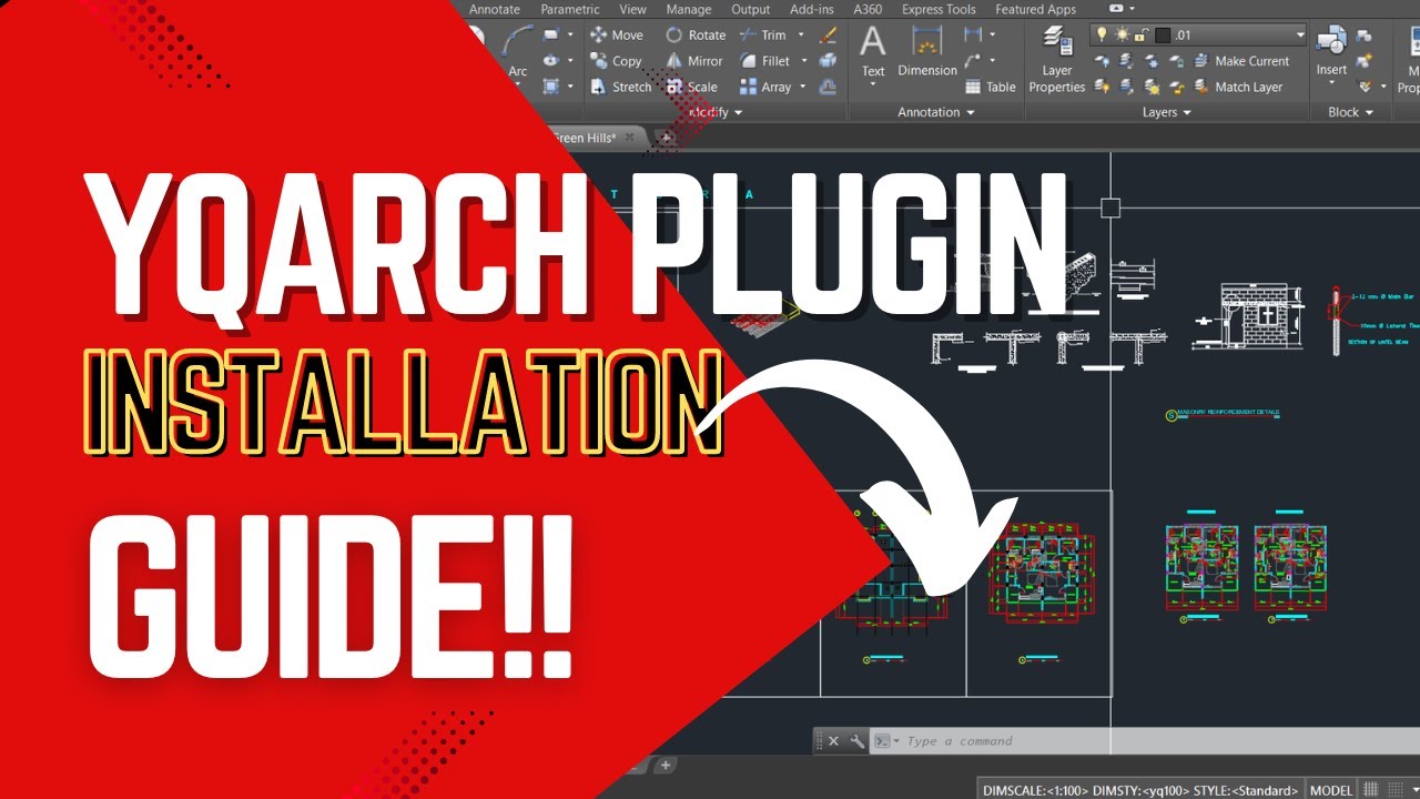 YQArch Plugin INSTALLATION | QUICK GUIDE - YouTube