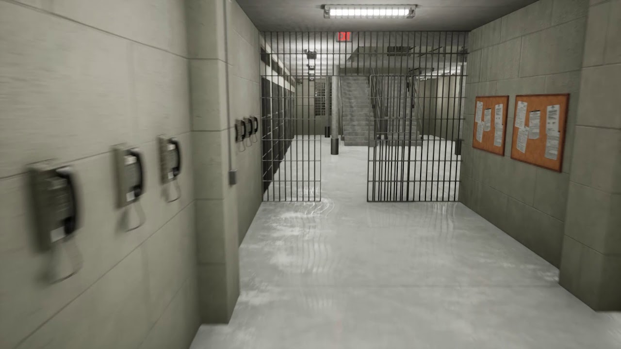 [UE4] Prison Interior Environment - YouTube