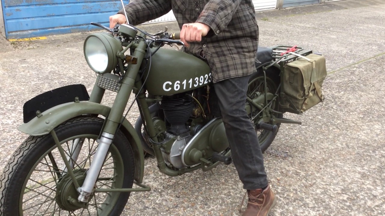 STUART BRAY MOTORCYCLES - MATCHLESS G3L 1944 - YouTube