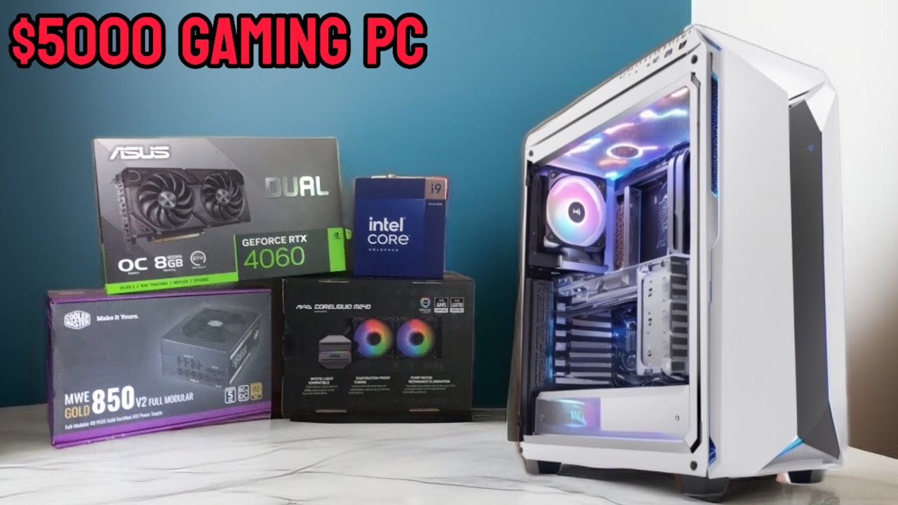 Building Gaming Pc - $5000 Setup - YouTube