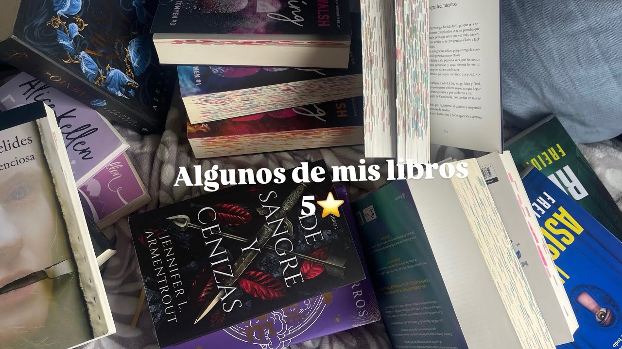Mis libros favoritos| 5⭐️ - YouTube