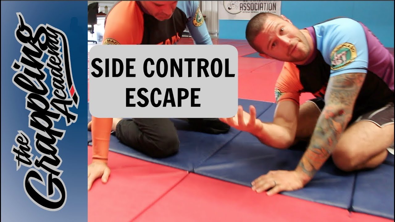 The Easiest Side Control Escape! - YouTube