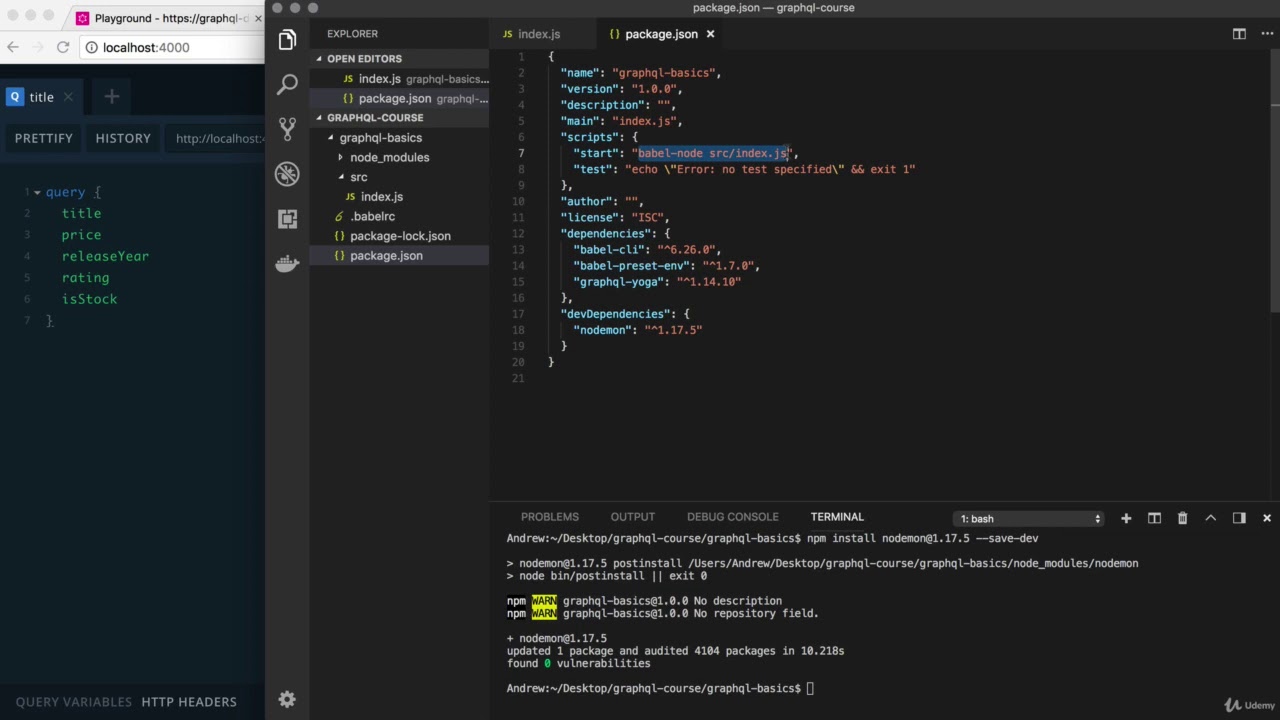 13 Live Reload for GraphQL Yoga - YouTube