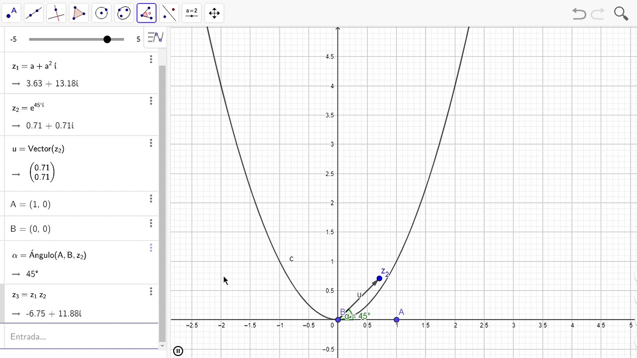 Using complex numbers to rotate - YouTube