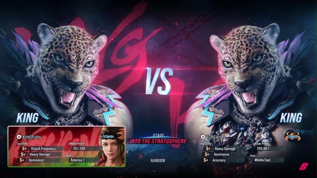 Tekken 8 King Mirror Ranked Best of 3 - YouTube