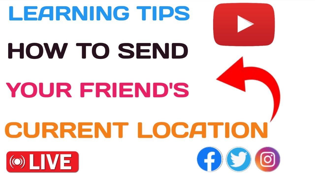 How To Send Current Location।। Current Location Kaise Bheje।। New Tips ...