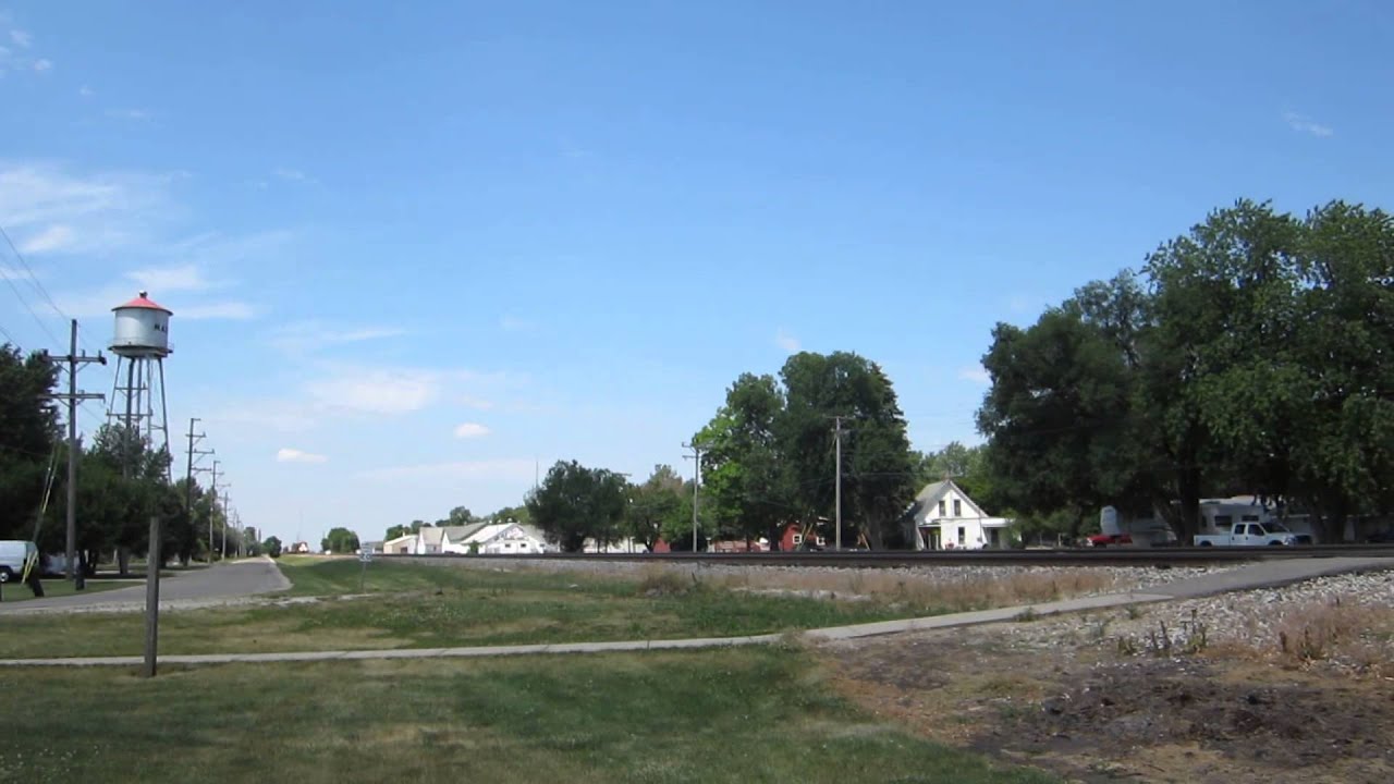 BNSF 7350 East Mazon, IL 6/10/12 - YouTube