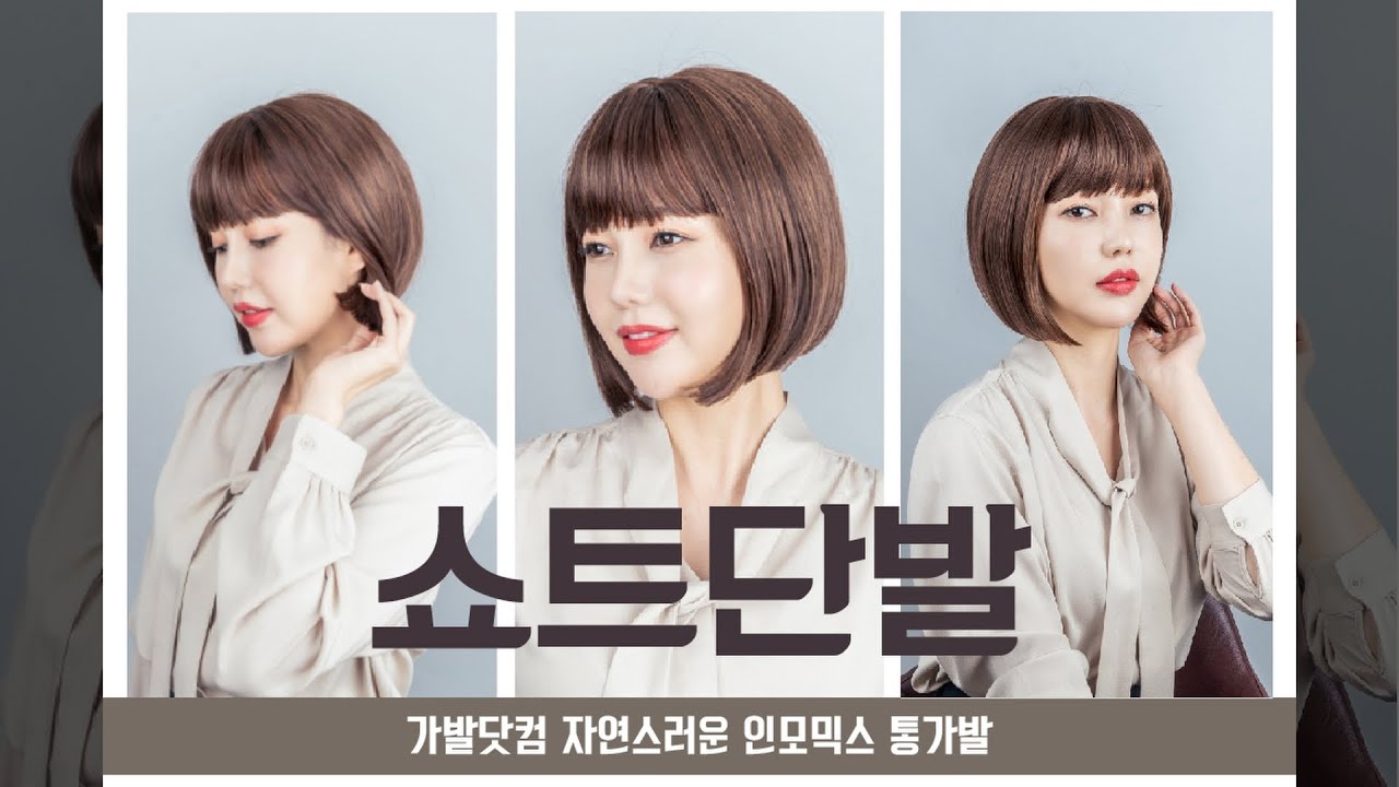 쇼트단발 I 여자가발 I 인모믹스 I 통가발 I 가발닷컴부평점 I 여자단발 I 여자컷트 여자단발 여자통가발 여자전체가발