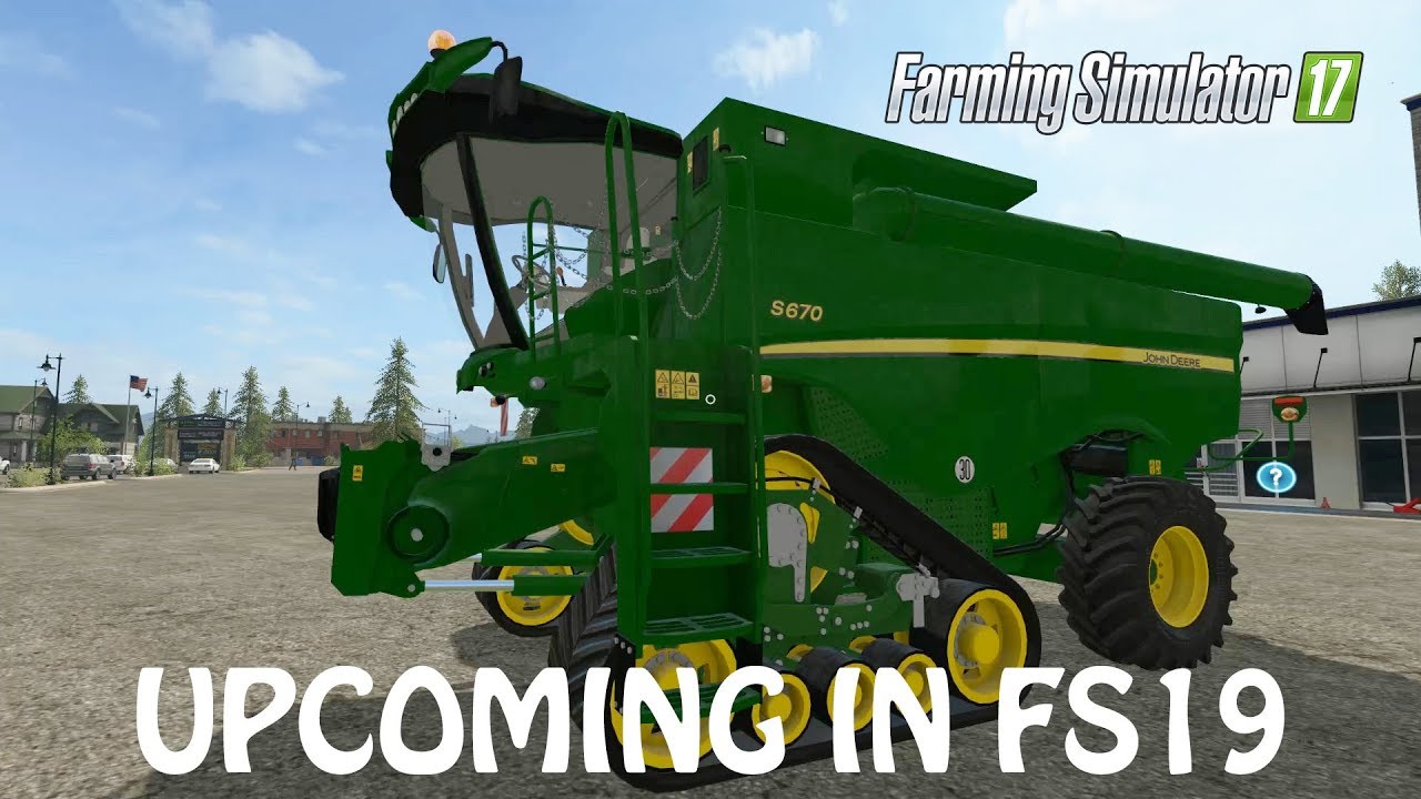 JOHN DEERE COMBINE MOD in Farming Simulator 2019 | THIS MACHINE IS LIT ...