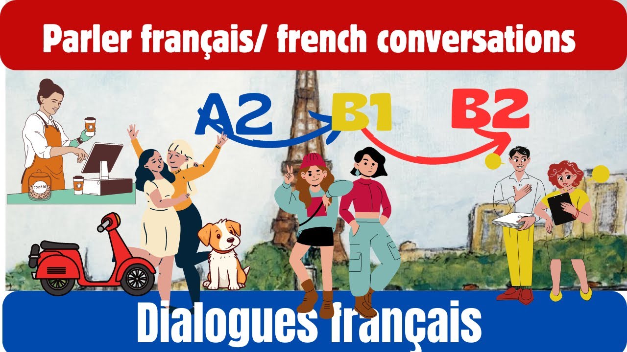 Easy french conversations to talk as a native speaker 💪🗣️🇫🇷 - YouTube