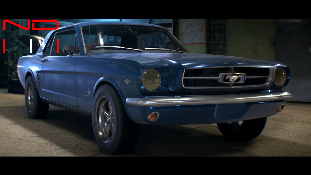 Ford Mustang (1965) - Stock - NFS2015 Sound - YouTube