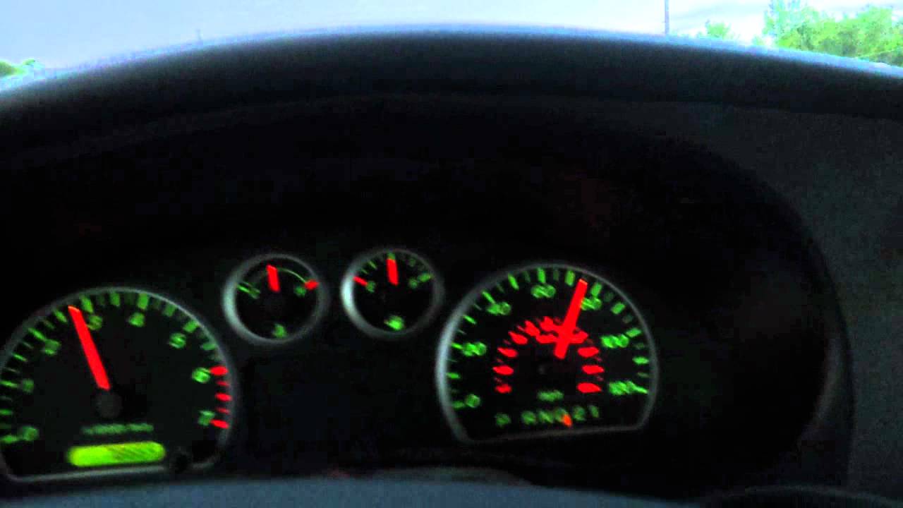 2005 Ford ranger 2.3L top speed run - YouTube