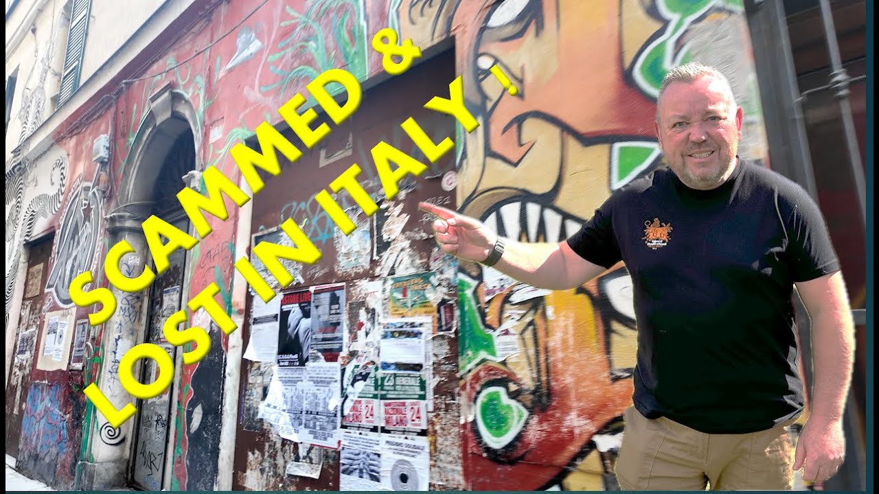 SCAMMED AND LOST IN ITALY - Scammed within 10 mins of arriving - YouTube