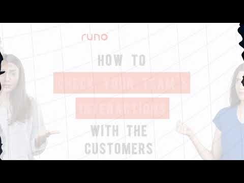 How to check customer interactions | Mobile App | Runo - YouTube