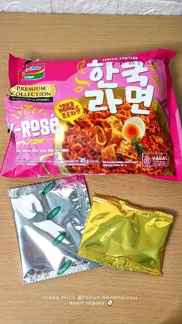 indomie korean ramyeon k-rose with medium egg #indomie #koreanramyun # ...