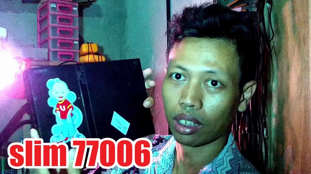 PS2 Slim seri 77006 pasang matrik dan skema - YouTube