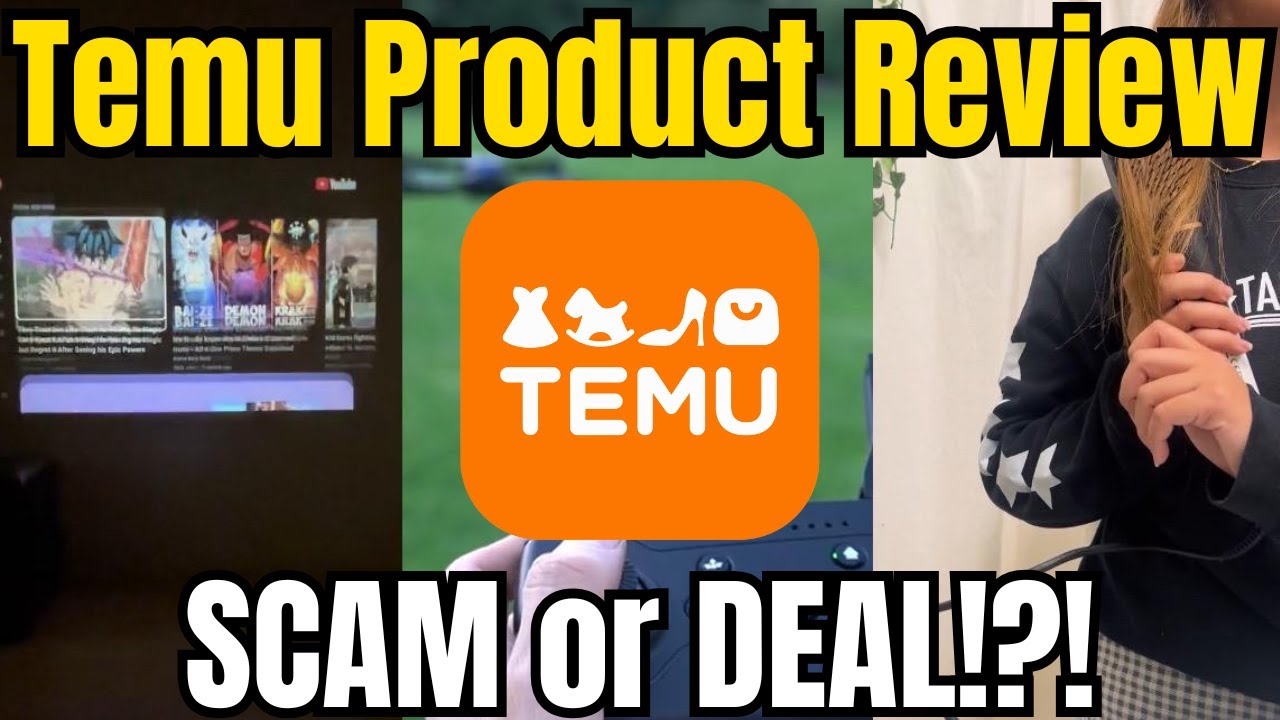 Review of Temu Products - YouTube