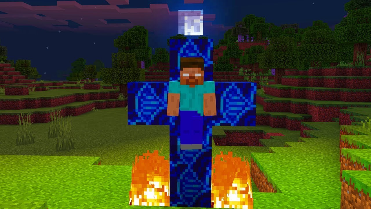 I Found a HEROBRINE CROSS in MCPE - YouTube