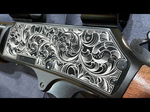 Beautiful Rifle Engraving - YouTube
