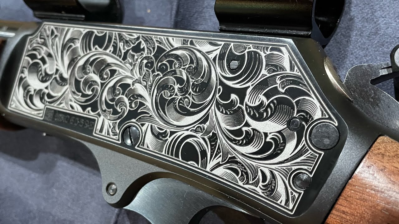 Beautiful Rifle Engraving - YouTube