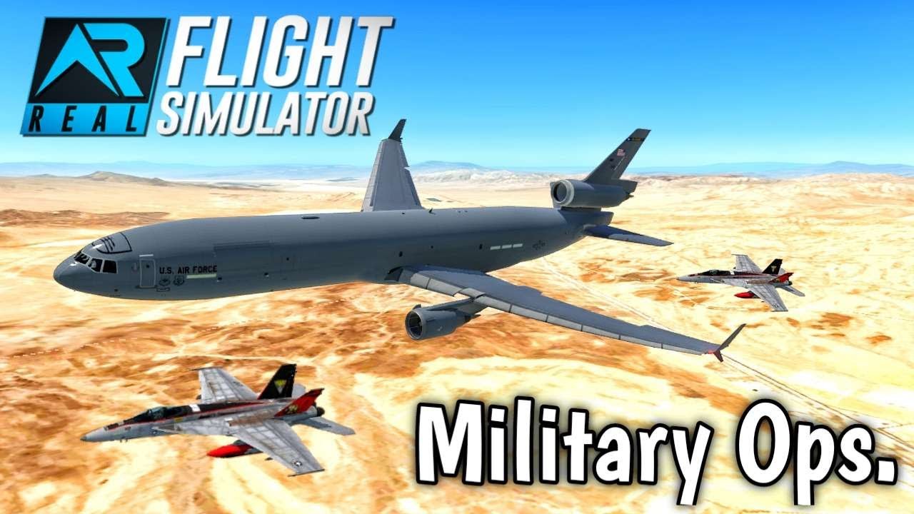 MILITARY OPERATIONS IN RFS!!😎 Real Flight Simulator Stream - YouTube