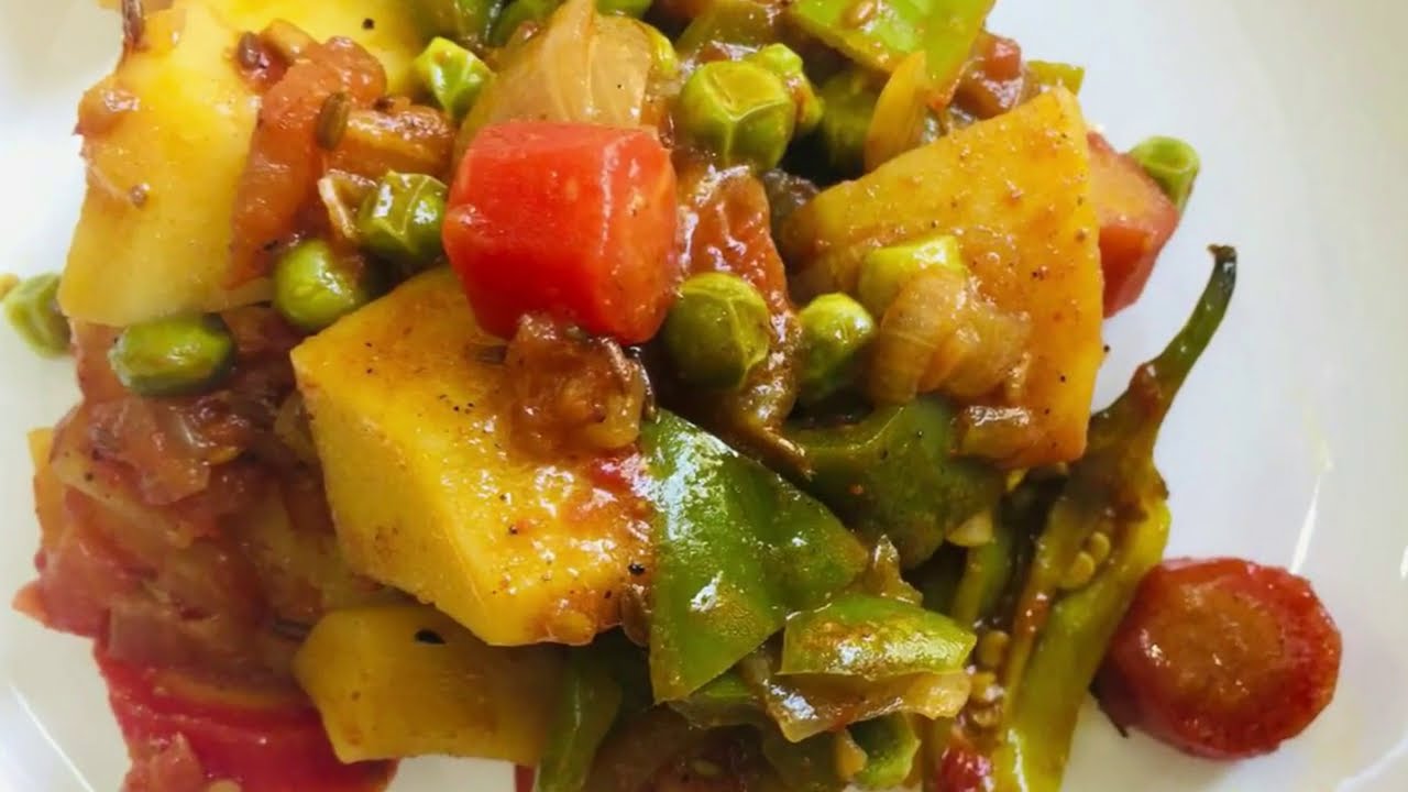 Mazedaar Mix Vegetable Recipe | Healthy Vegetable - YouTube
