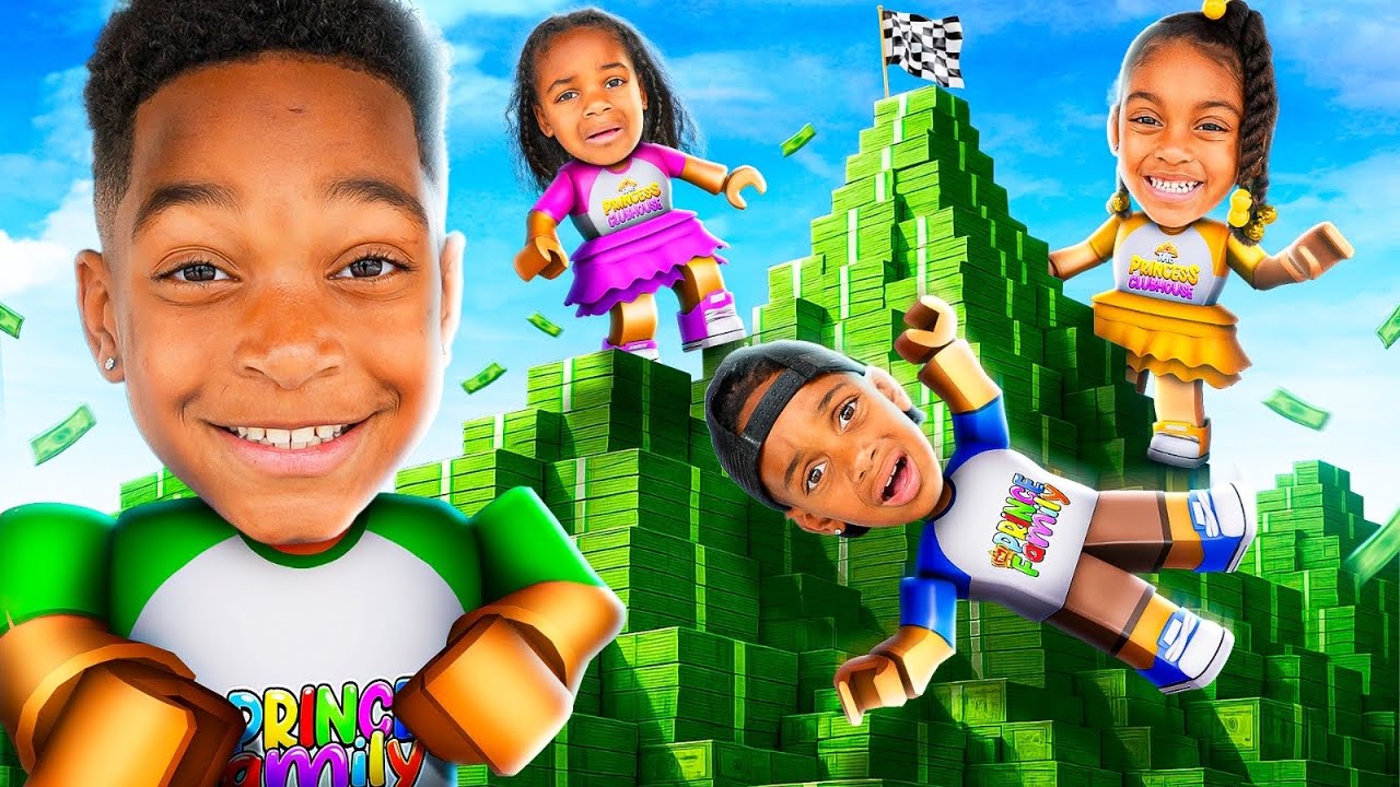 LAST PERSON TO THE TOP WINS $10,000 IN ROBLOX | The Princess Clubhouse ...