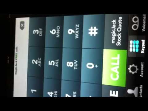 Magicjack ( Phone Calling App) - YouTube
