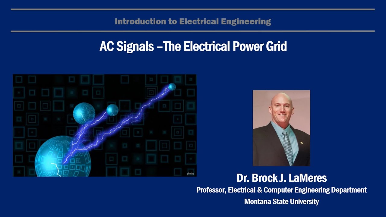 AC Signals - The Electrical Power Grid - YouTube