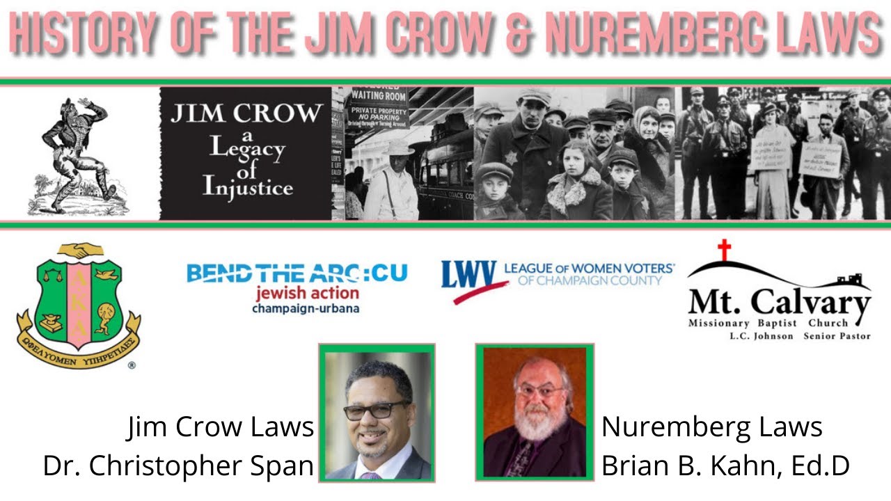 History of Jim Crow & Nuremberg Laws 2021 - YouTube