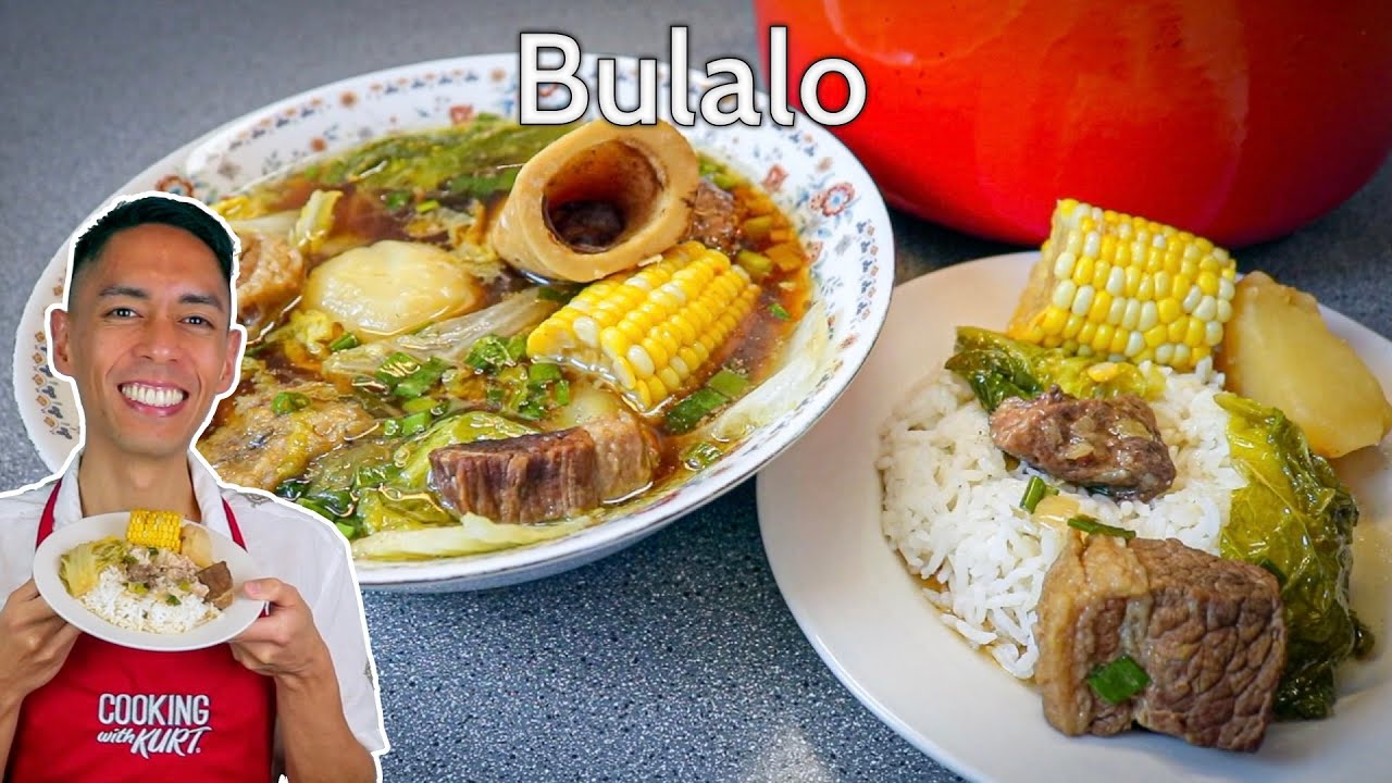 Bulalo: Filipino Beef Bone Marrow Soup | Cooking with Kurt - YouTube