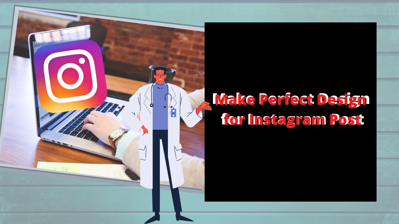 How to Create / Design a Photo for Instagram - Part1 - YouTube