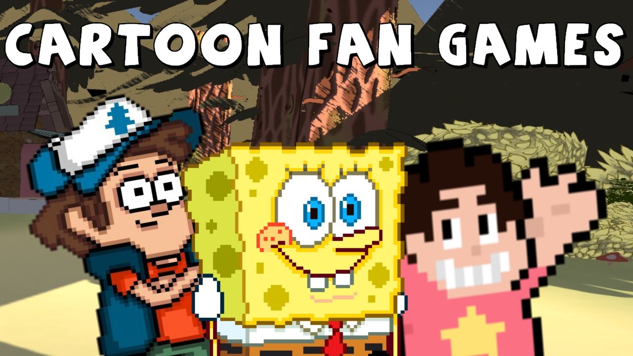 FAN GAMES Based on Cartoons! - YouTube