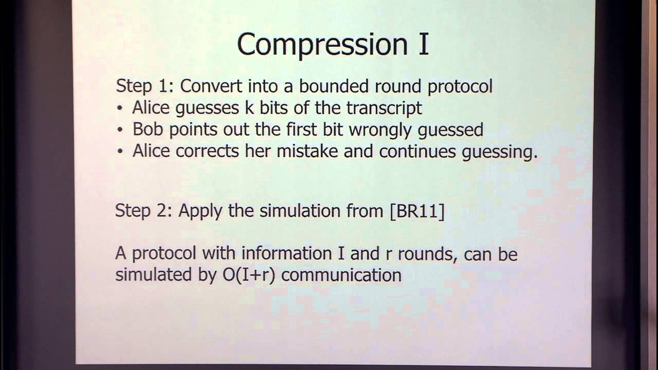 How to Compress Asymmetric Communication - YouTube