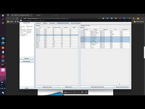 Lập trình ứng dụng Java | Đồ án Hibernate | Course registration system | HCMUS - YouTube