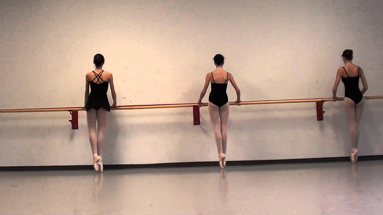Ludmill Cakalli - Pointe Exercise - Pirouette Preparation - YouTube