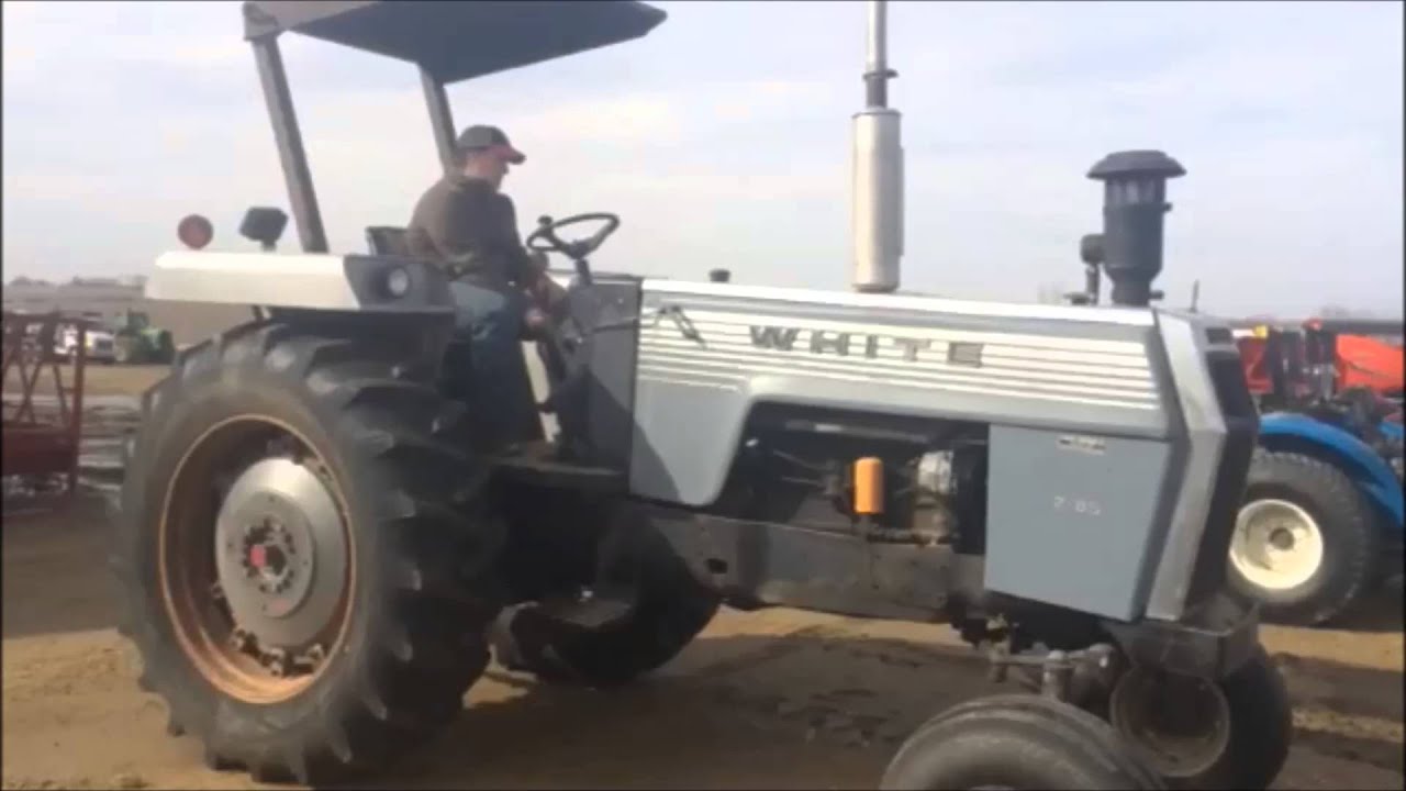 1980 White 2-85 Tractor For Sale on Online Auction - YouTube