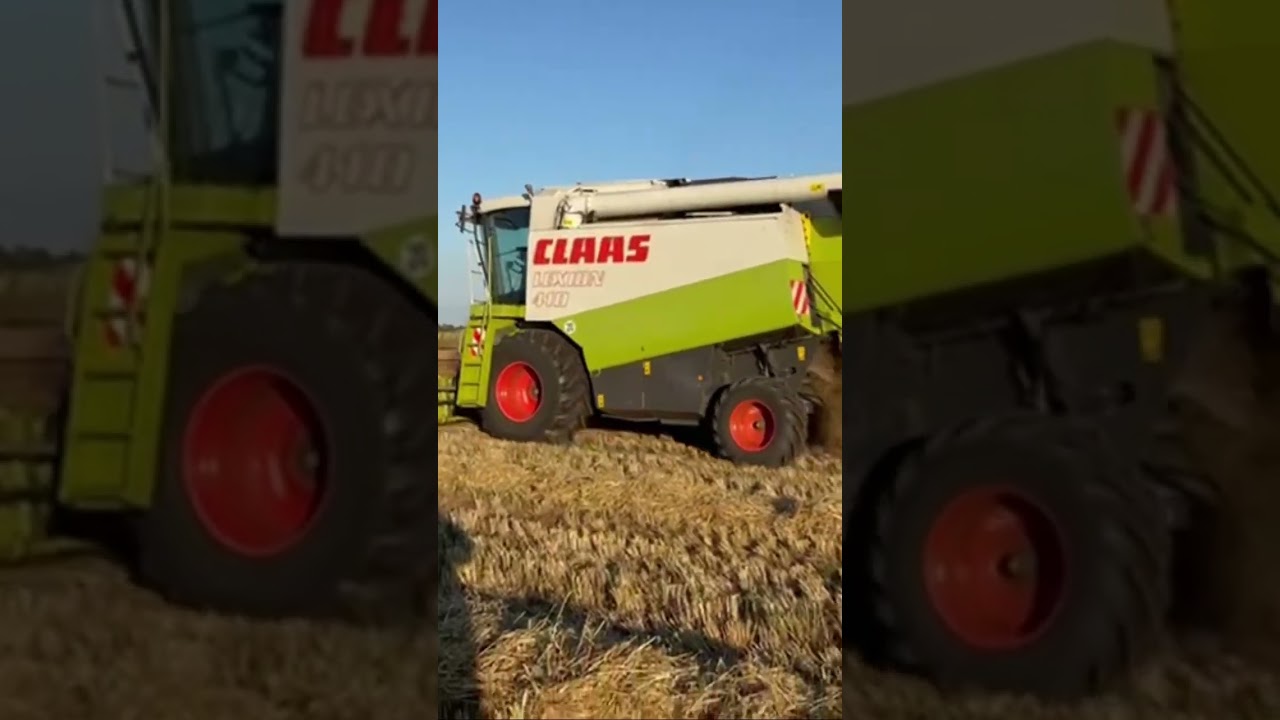 Claas Lexion 410 - YouTube