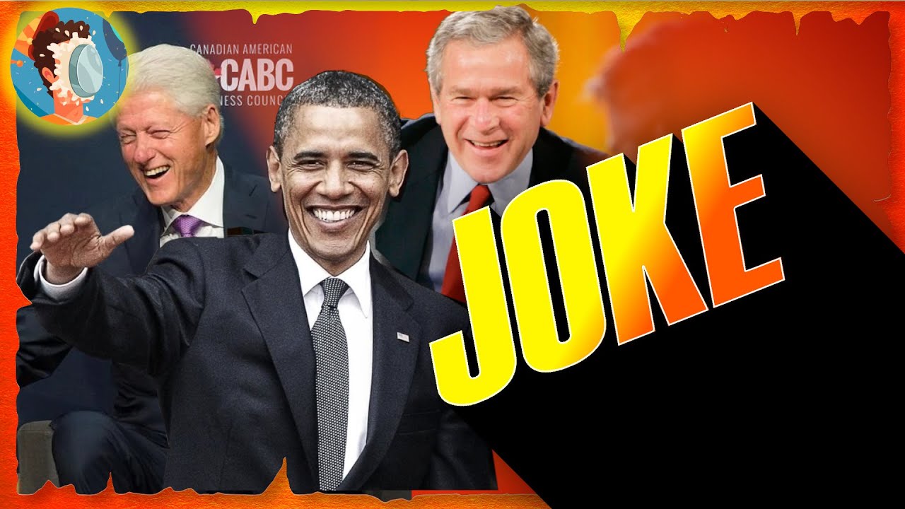 Presidential Joke Contest with Obama, Bush and Clinton - YouTube