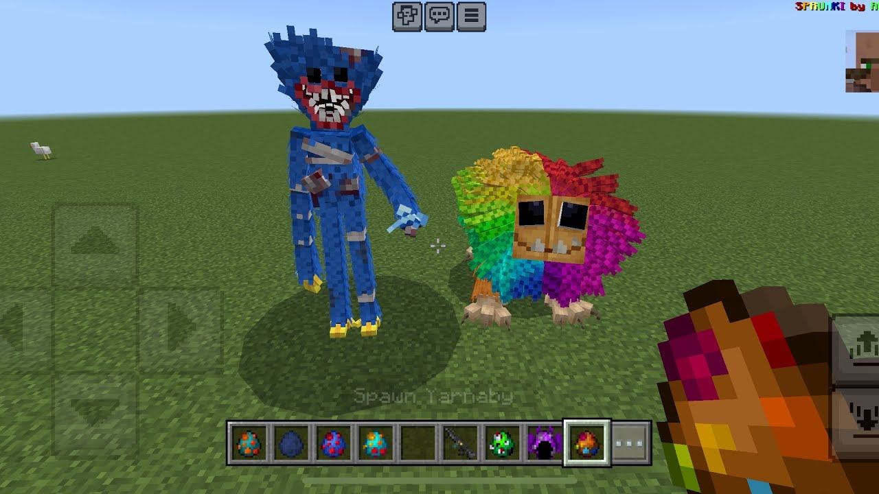 Poppy Playtime Chapter 4 UPDATE MOD in Minecraft PE - YouTube