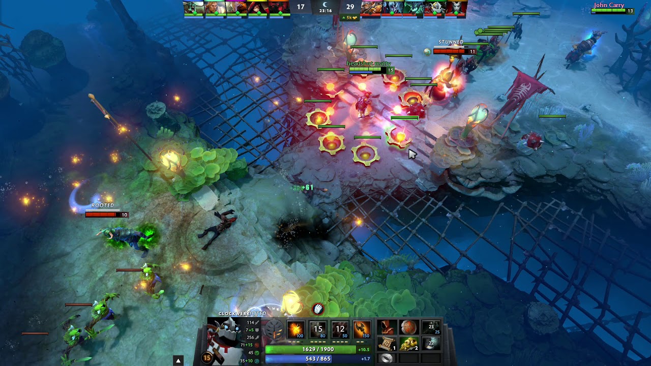 Dota 2 force staff cogs push - YouTube