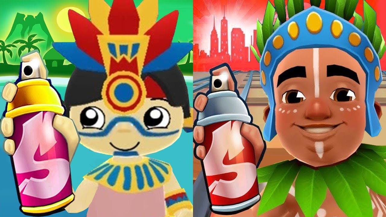 Subway Surfers Journey to The East IZZY Hawaii Surfers vs Mexico RYAN ...