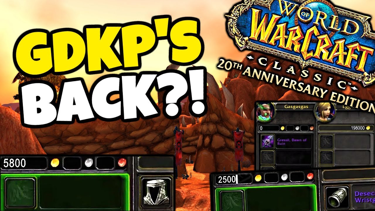 Should We Get GDKP's Back in Classic WoW (TBC Anniversary & Classic ...
