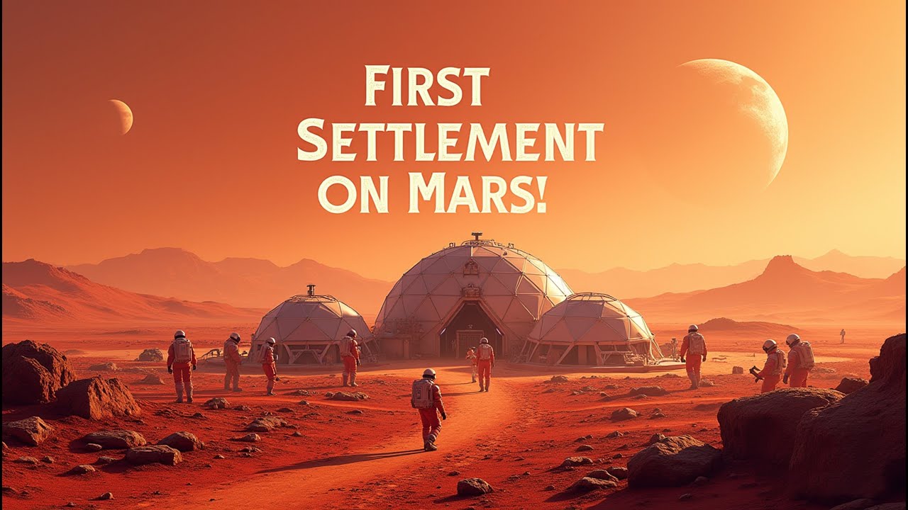 Creating Humanity's First Settlement on Mars - YouTube